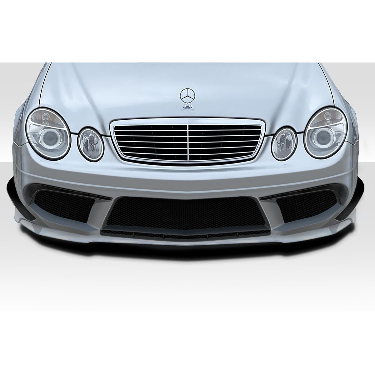 Mercedes E-Class W211 (2003-2006) Black Series Look Front Bumper | Duraflex